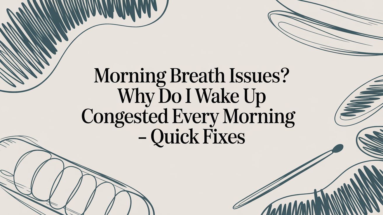 Morning Breath Issues? Why Do I Wake Up Congested Every Morning - Quic ...